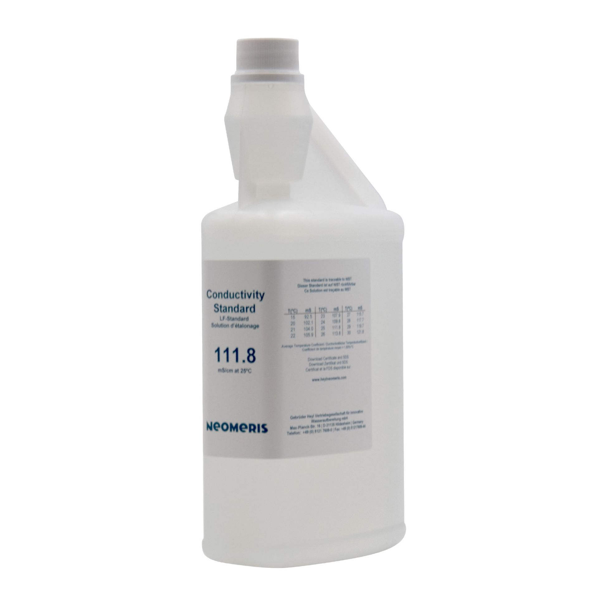 Conductivity calibration solution - pH / ORP Buffer and Conductivity ...